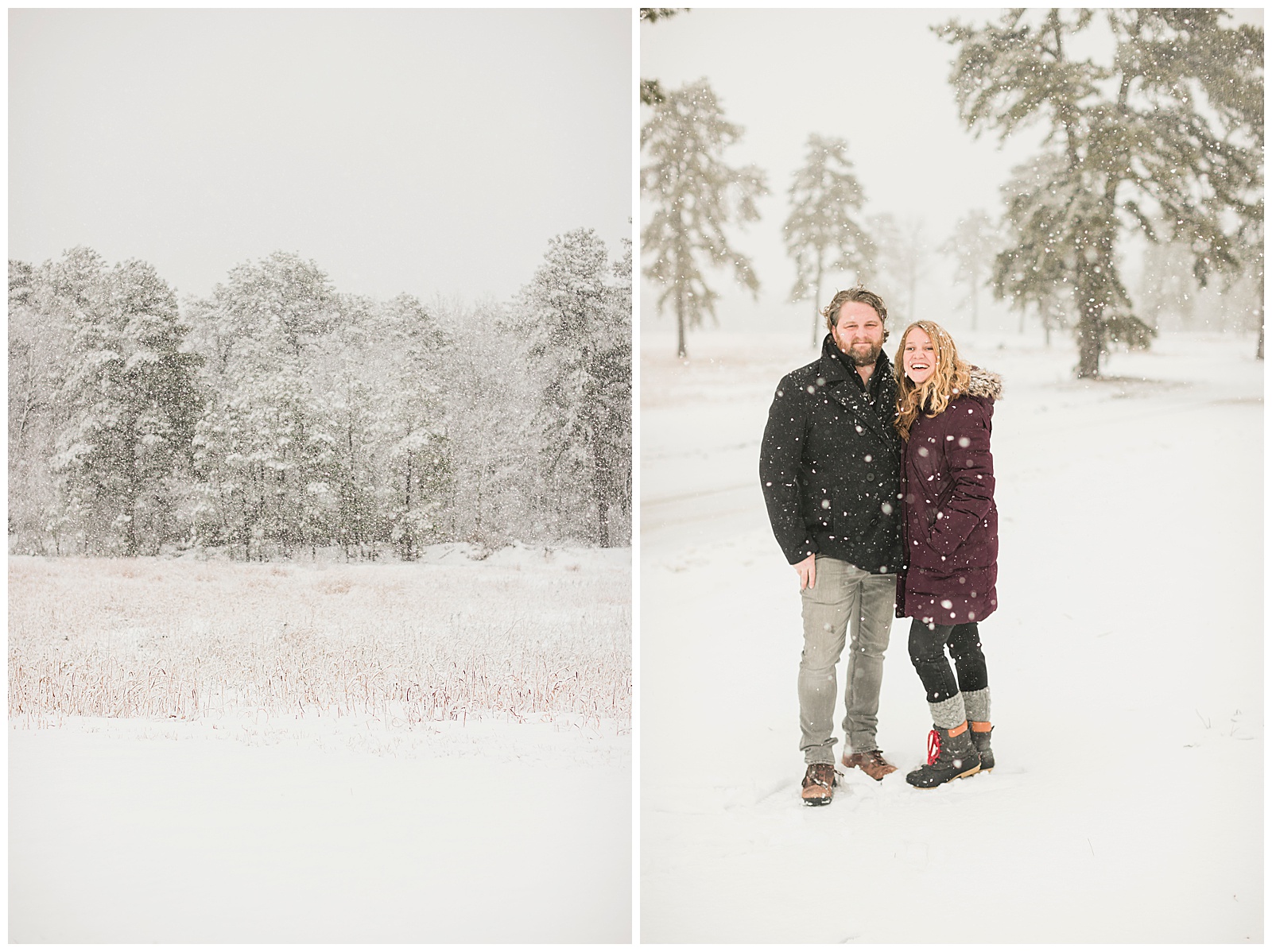 Snowy Family Session | Winter Wonderland Session | Long Beach Island ...